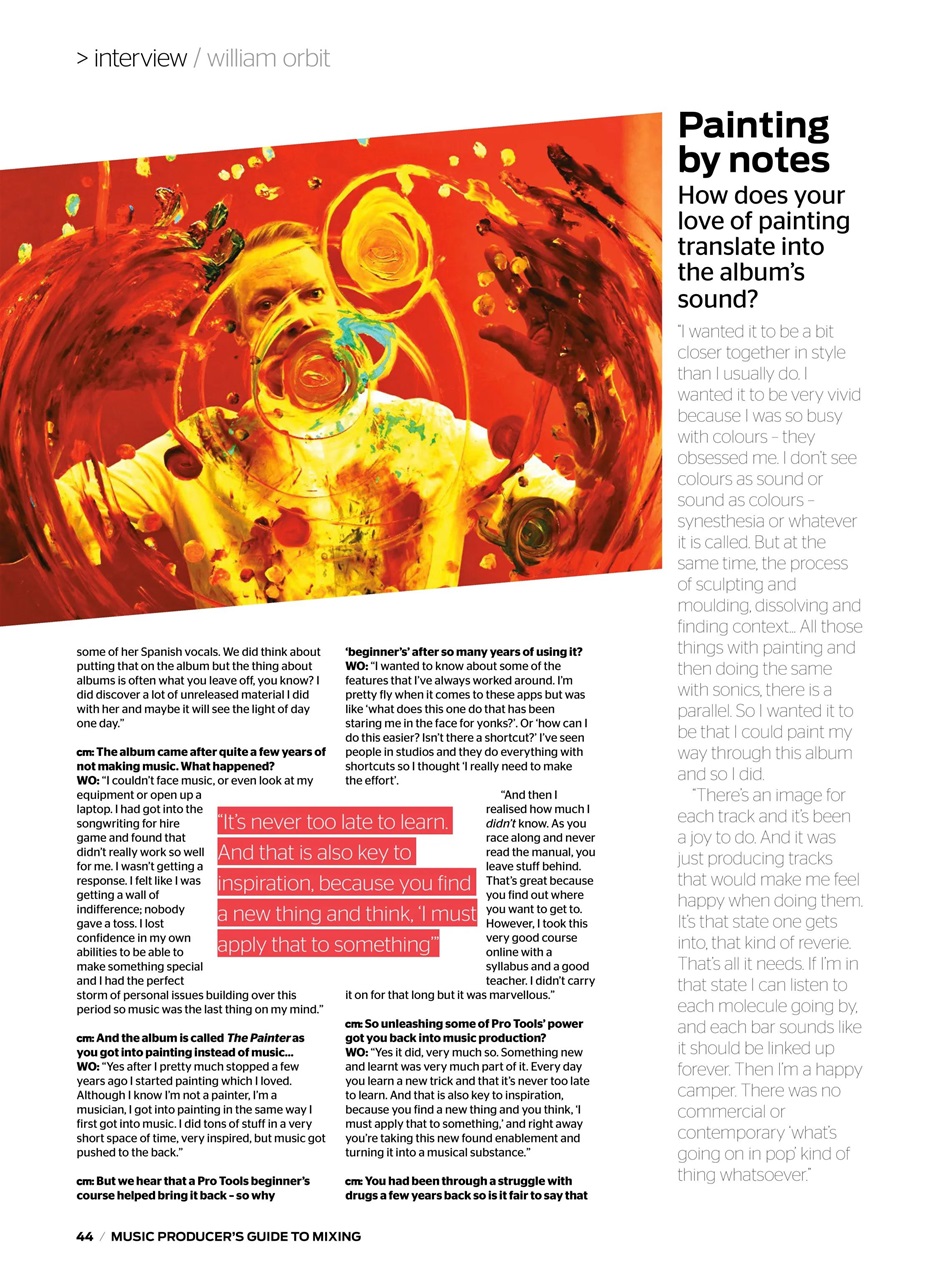 Music Magazine - Music Producer's Guide to Mixing First Edition Back Issue