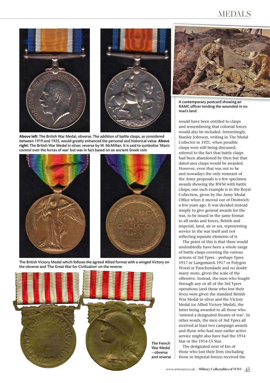 The Armourer Magazine - Military Collectables of WWI Special Issue