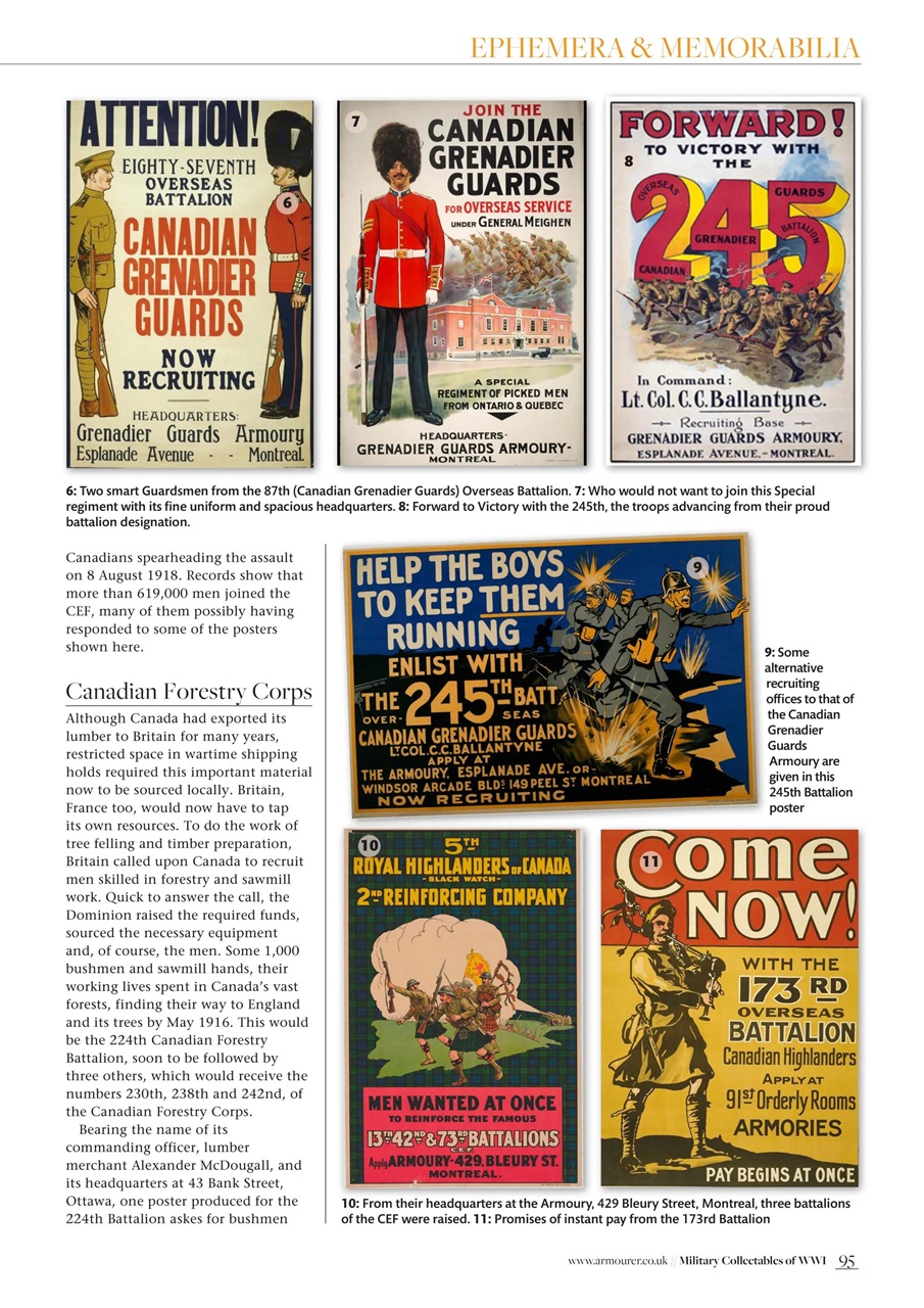 The Armourer Magazine - Military Collectables of WWI Special Issue