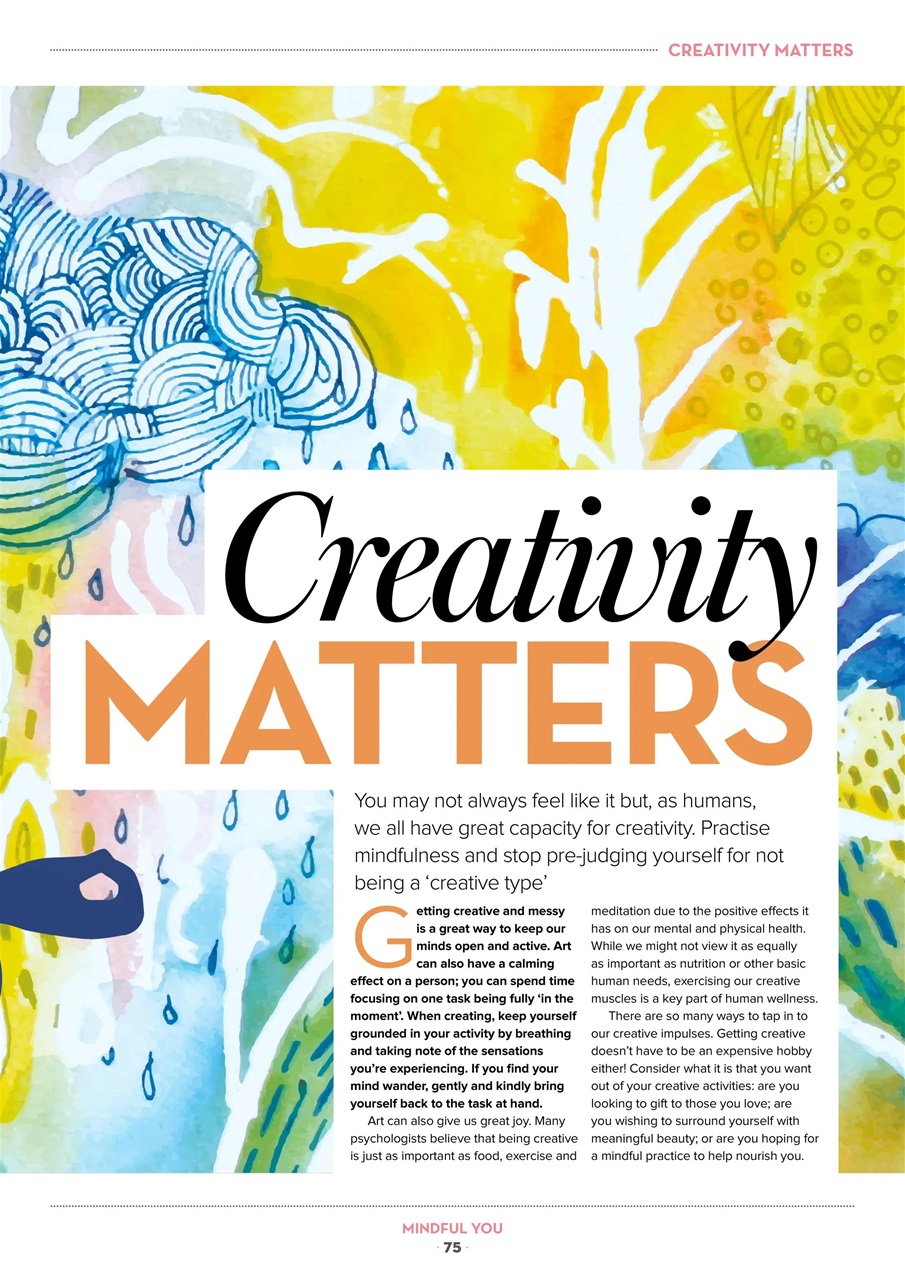 Lifestyle Bookazine - Mindful You Third Edition Back Issue