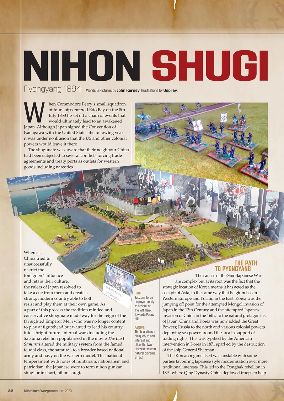 Miniature Wargames Magazine - June 2023 [482] Back Issue