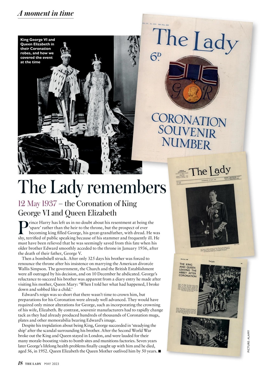 The Lady Magazine - May 2023 Back Issue