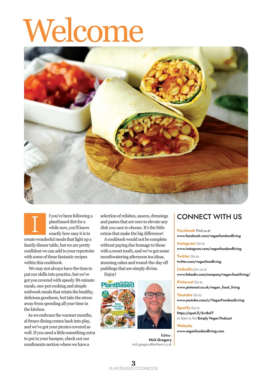 Healthy Eating Magazine - PlantBased Cookbook Back Issue