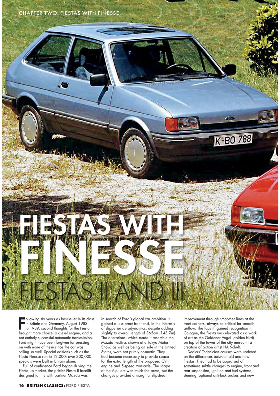 Aviation Specials Magazine - British Classics: Ford Fiesta Back Issue