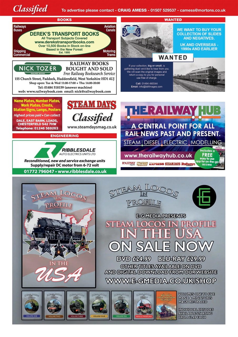 Steam Days Magazine - June 2023 Back Issue