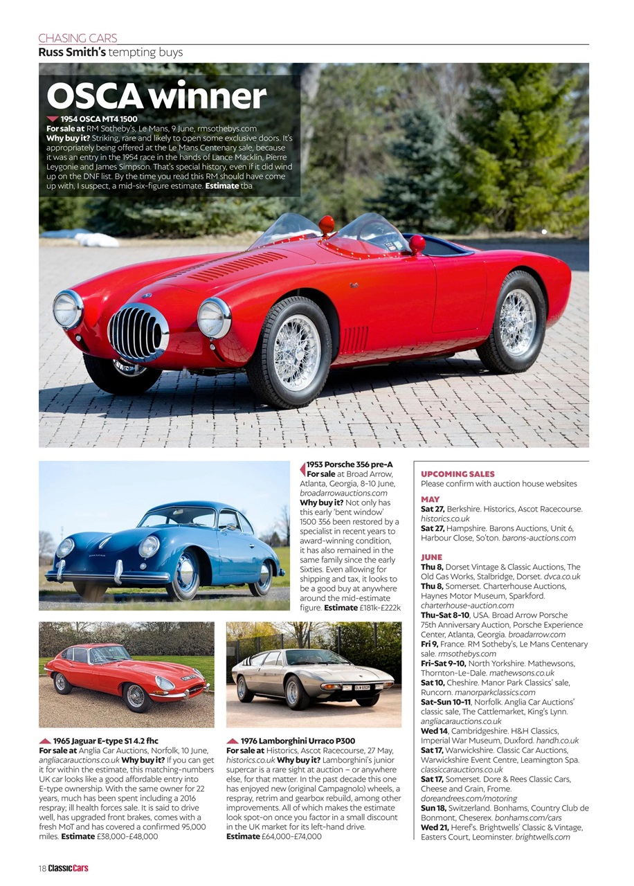 Classic Cars Magazine - Jul-23 Back Issue