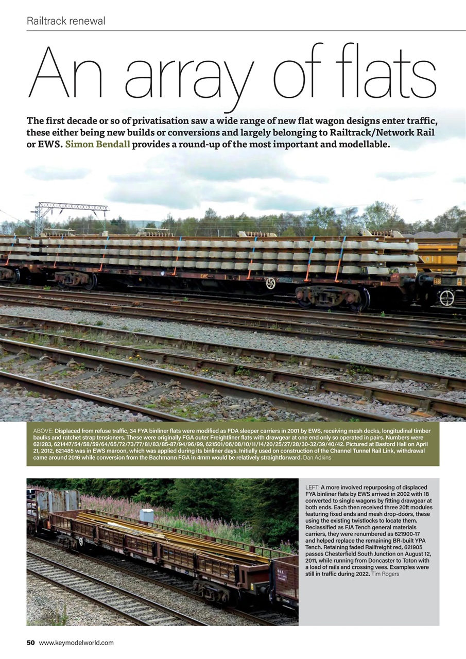 Hornby Magazine - Modelling BR Engineers' Wagons of Privatisation ...