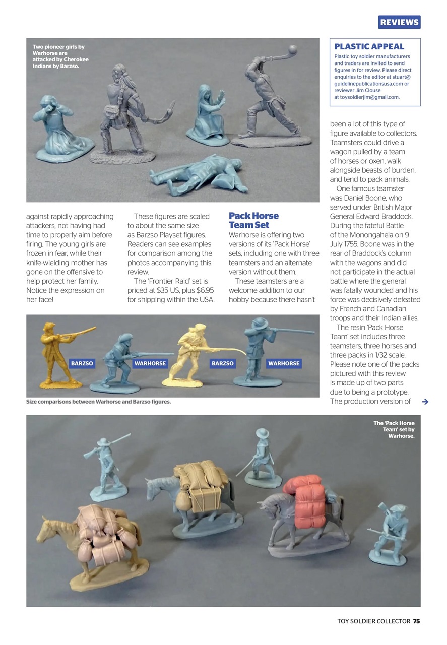Toy Soldier Collector and Historical Figures Magazine - Issue 111 Back ...