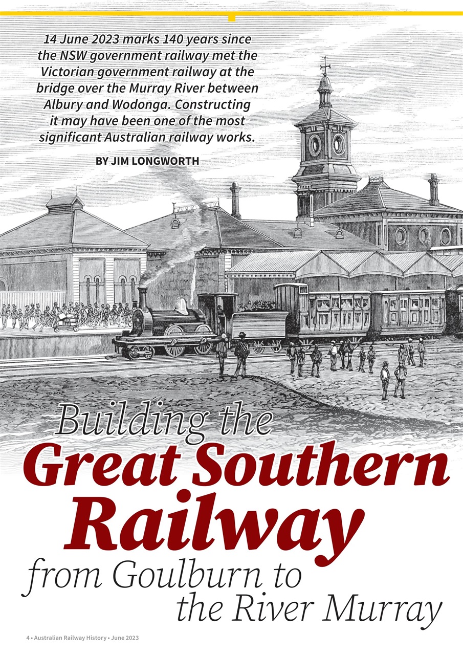 Australian Railway History Magazine - June 2023 Back Issue