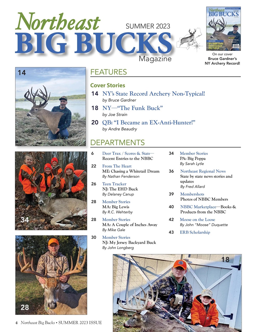 Northeast Big Bucks Magazine - Summer 2023 Back Issue