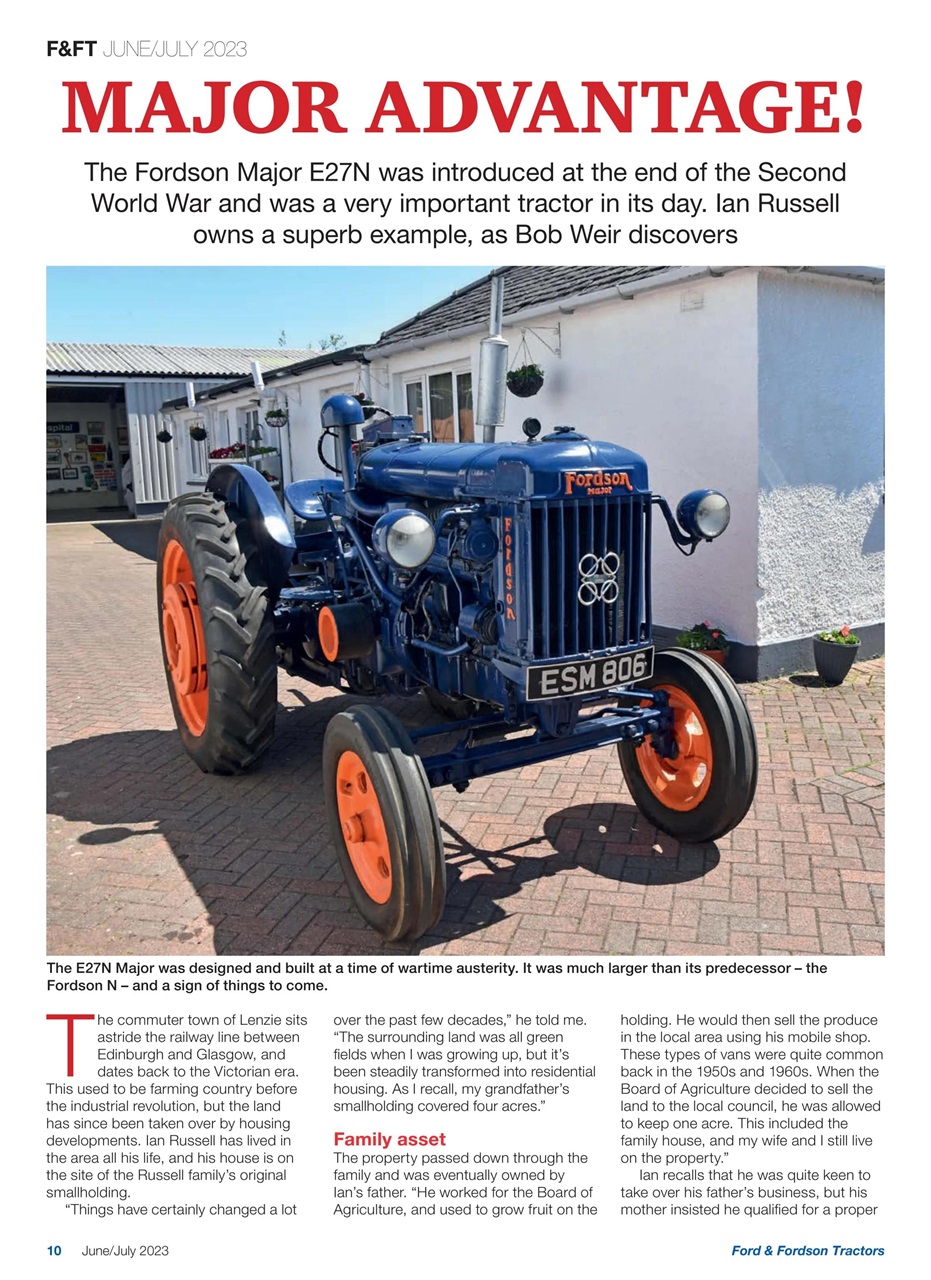Ford & Fordson Magazine - June/July 2023 Back Issue