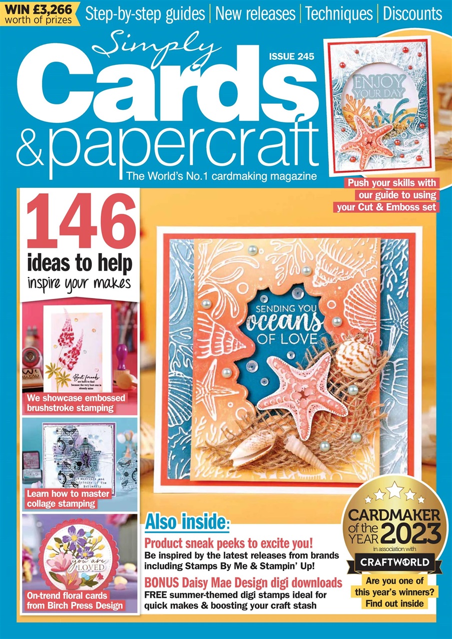 Simply Cards & Papercraft Magazine - Issue 245 Back Issue Simply Cards & Papercraft Magazine - Issue 245 Back Issue
