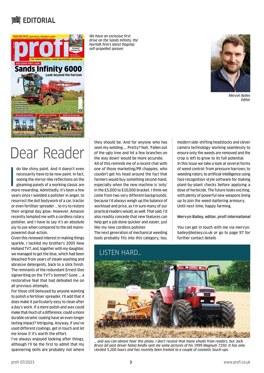 Profi International Magazine - Jul-2023 Back Issue