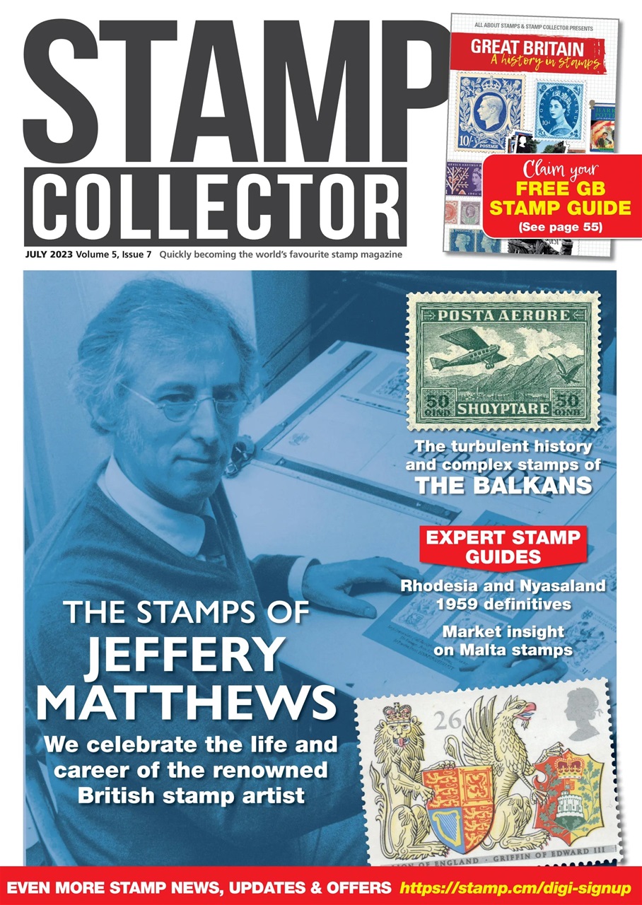 Stamp Collector Magazine - July 2023 Back Issue