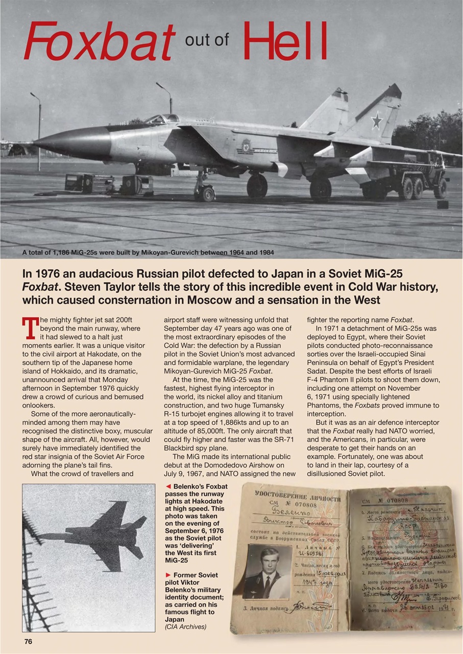 Aviation News Magazine - MiG Red Star Fighters Special Issue