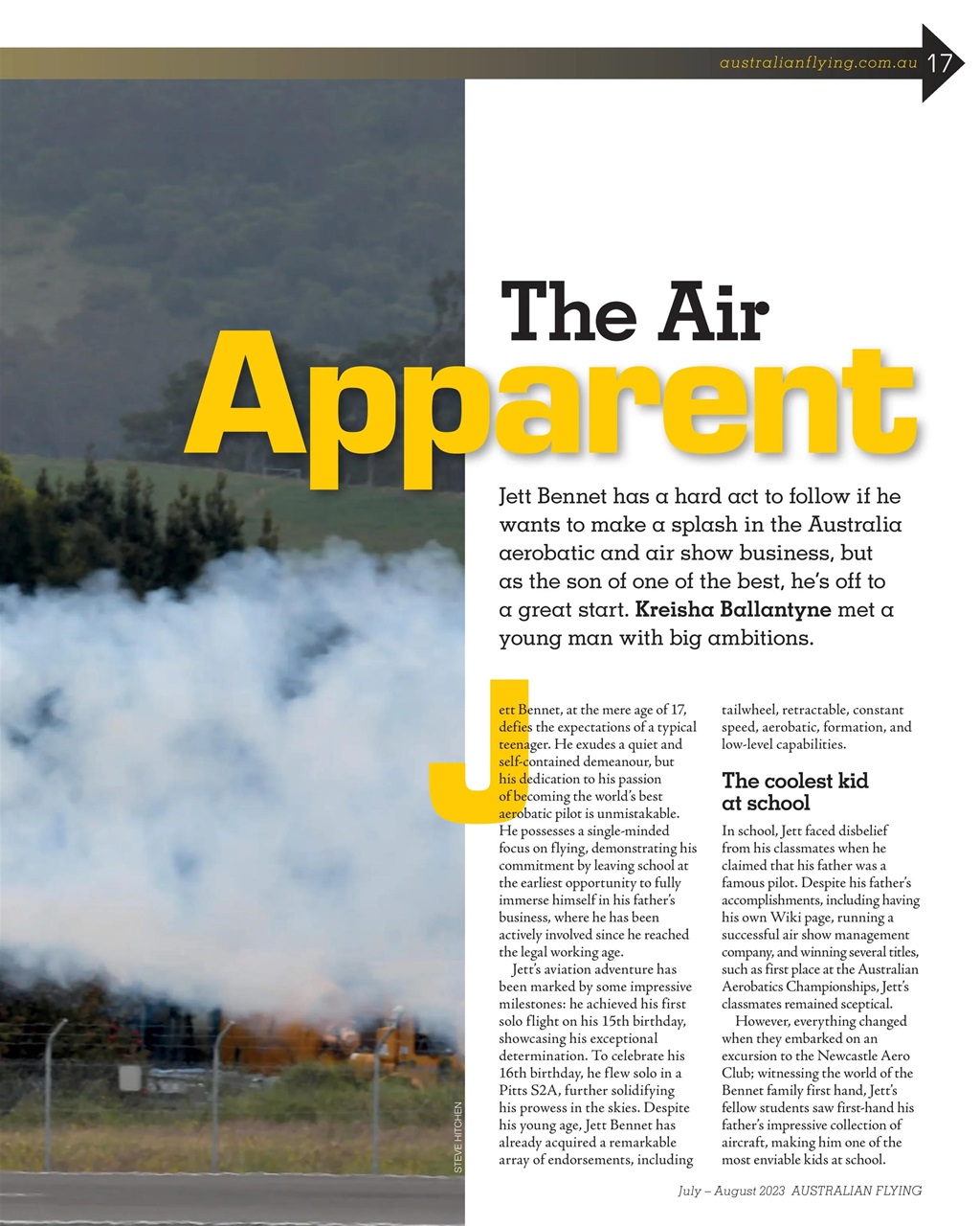 Australian Flying Magazine - Jul-Aug 2023 Back Issue