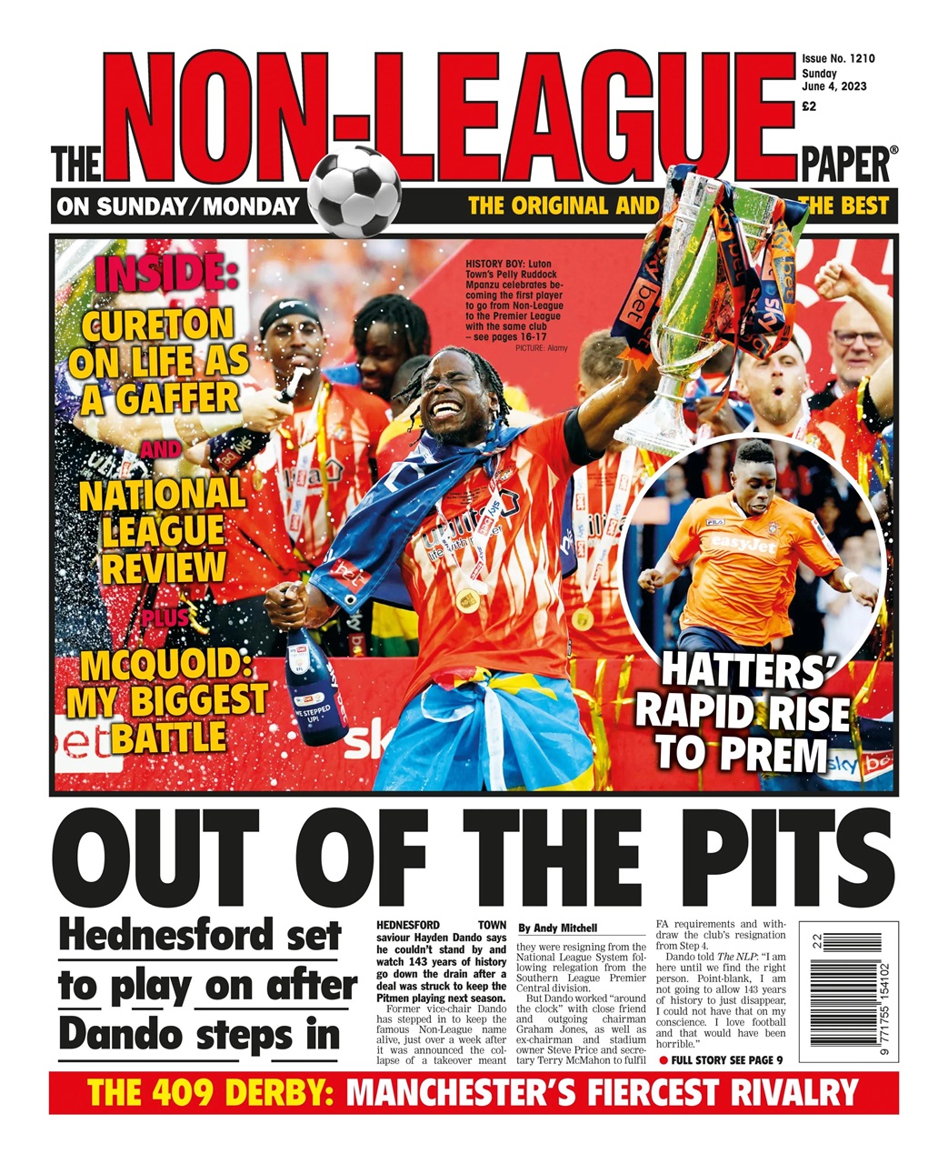 The Non-League Football Paper Magazine - 4-Jun-2023 Back Issue