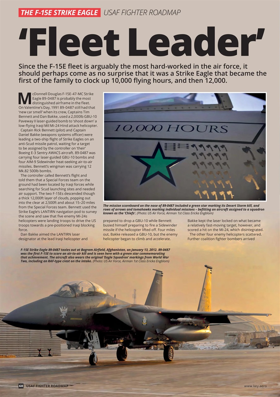 Combat Aircraft Journal Magazine - USAF Fighter Roadmap Special Issue