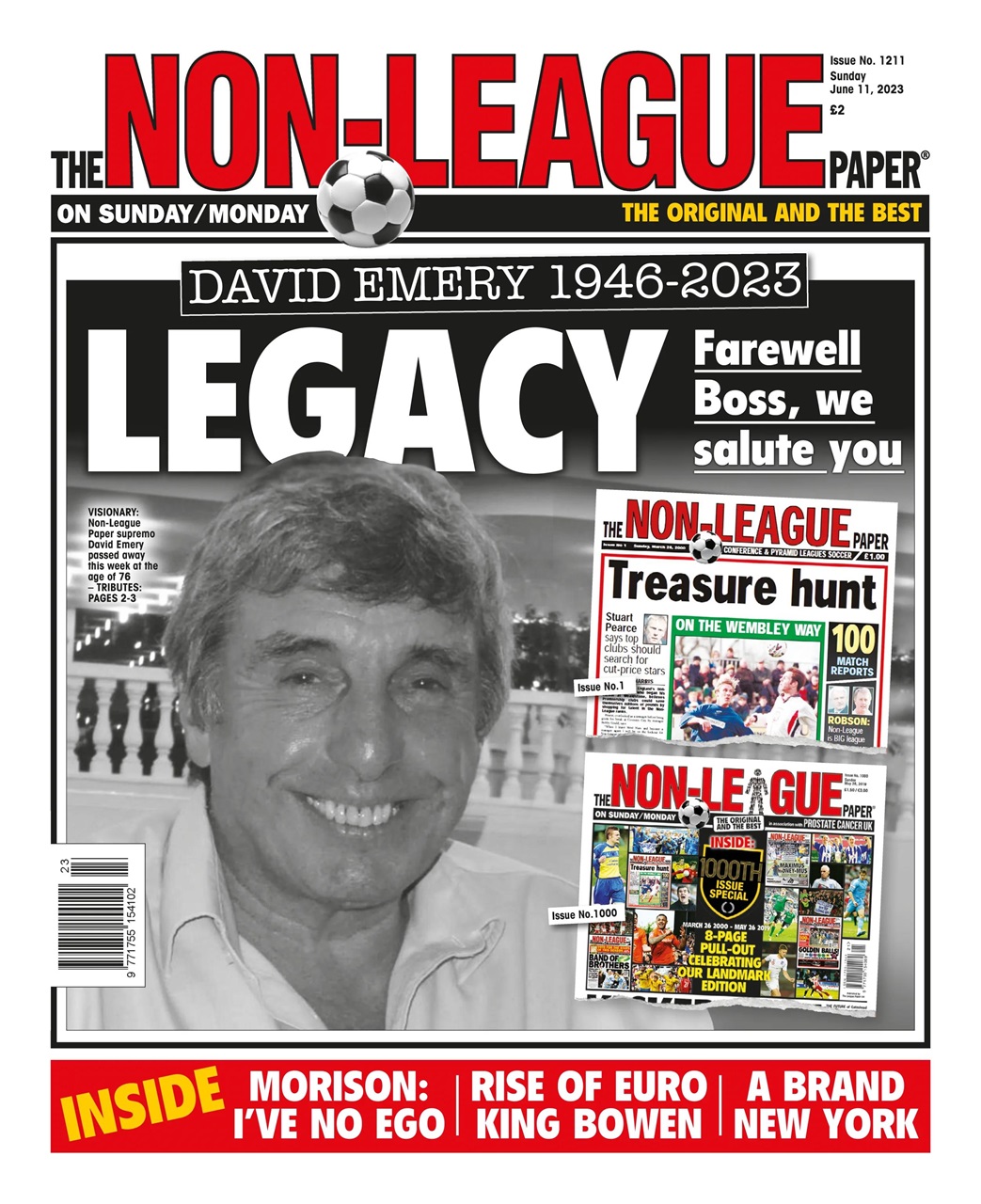 The Non-League Football Paper Magazine - 11-Jun-2023 Back Issue