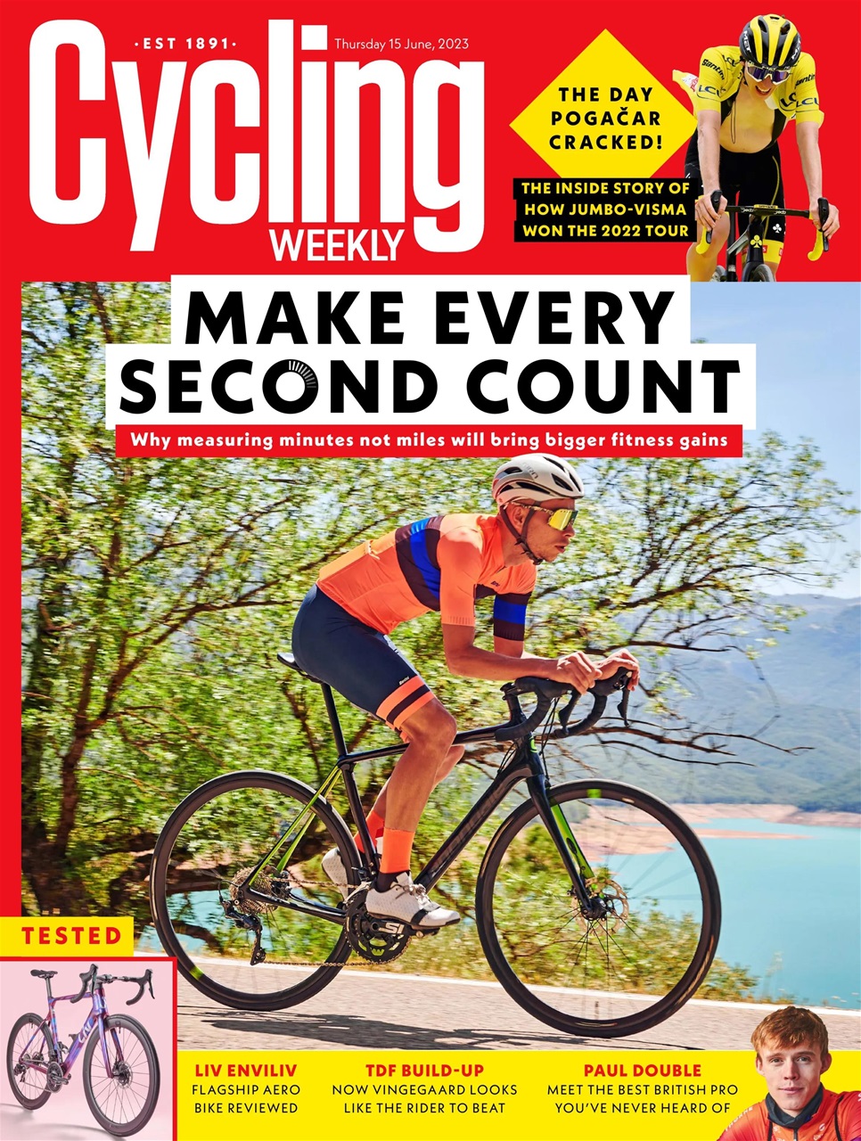 Cycling Weekly Magazine - 15-Jun-2023 Back Issue