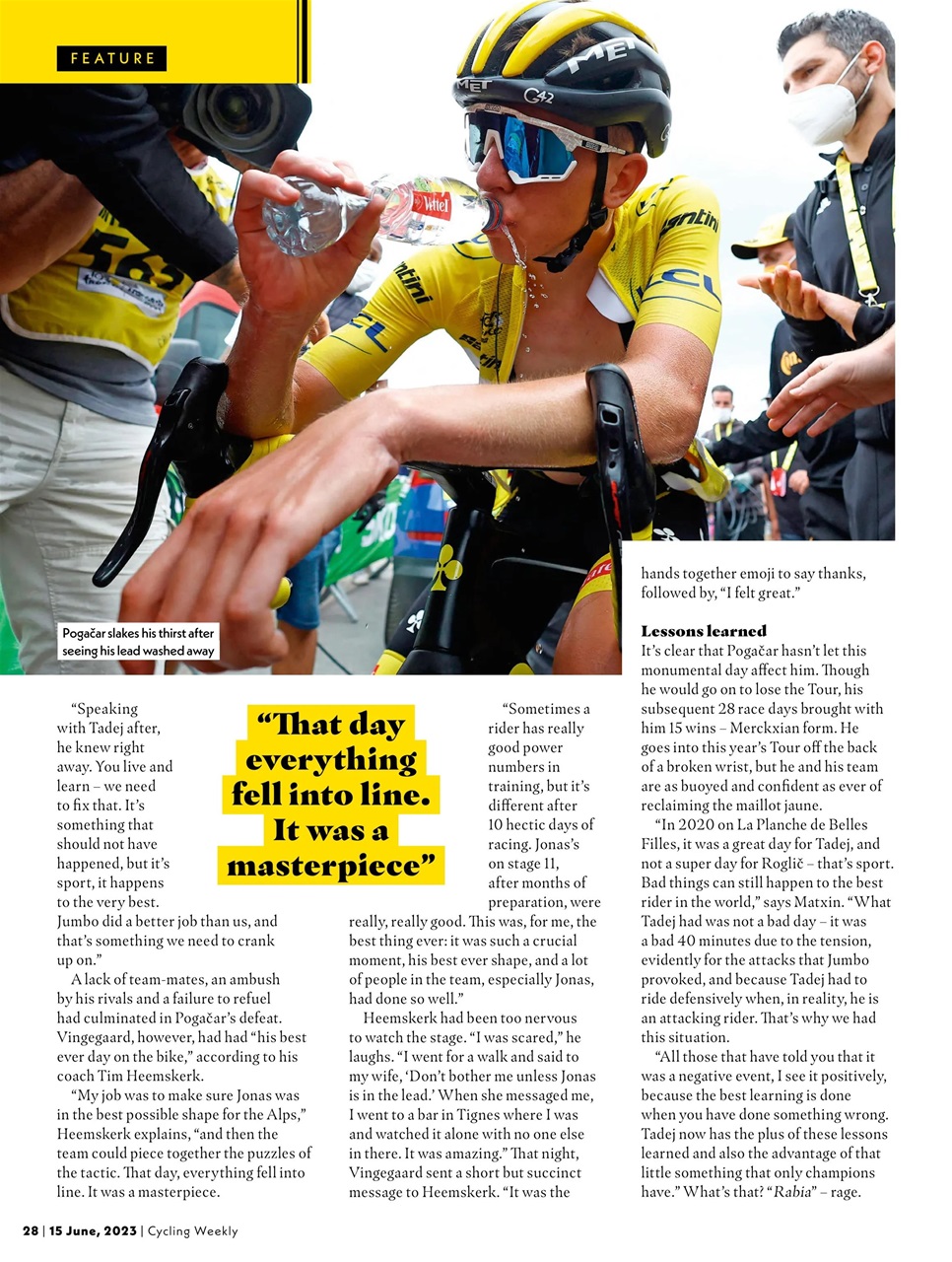 Cycling Weekly Magazine - 15-Jun-2023 Back Issue
