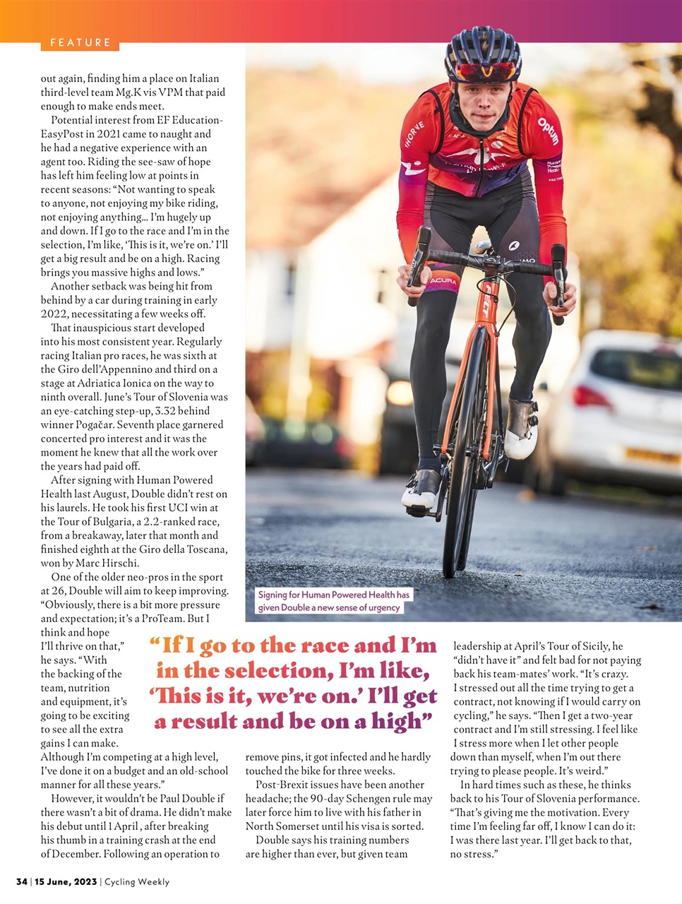 Cycling Weekly Magazine - 15-Jun-2023 Back Issue
