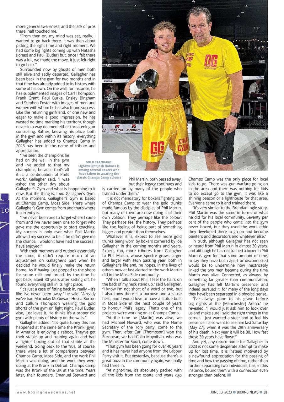 Boxing News Magazine - 15-Jun 2023 Back Issue