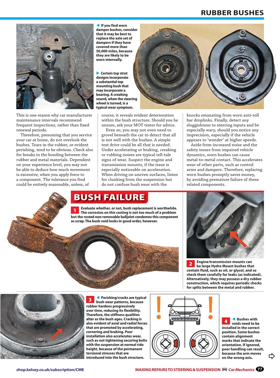 Car Mechanics Expert Magazine - Steering and Suspension Back Issue