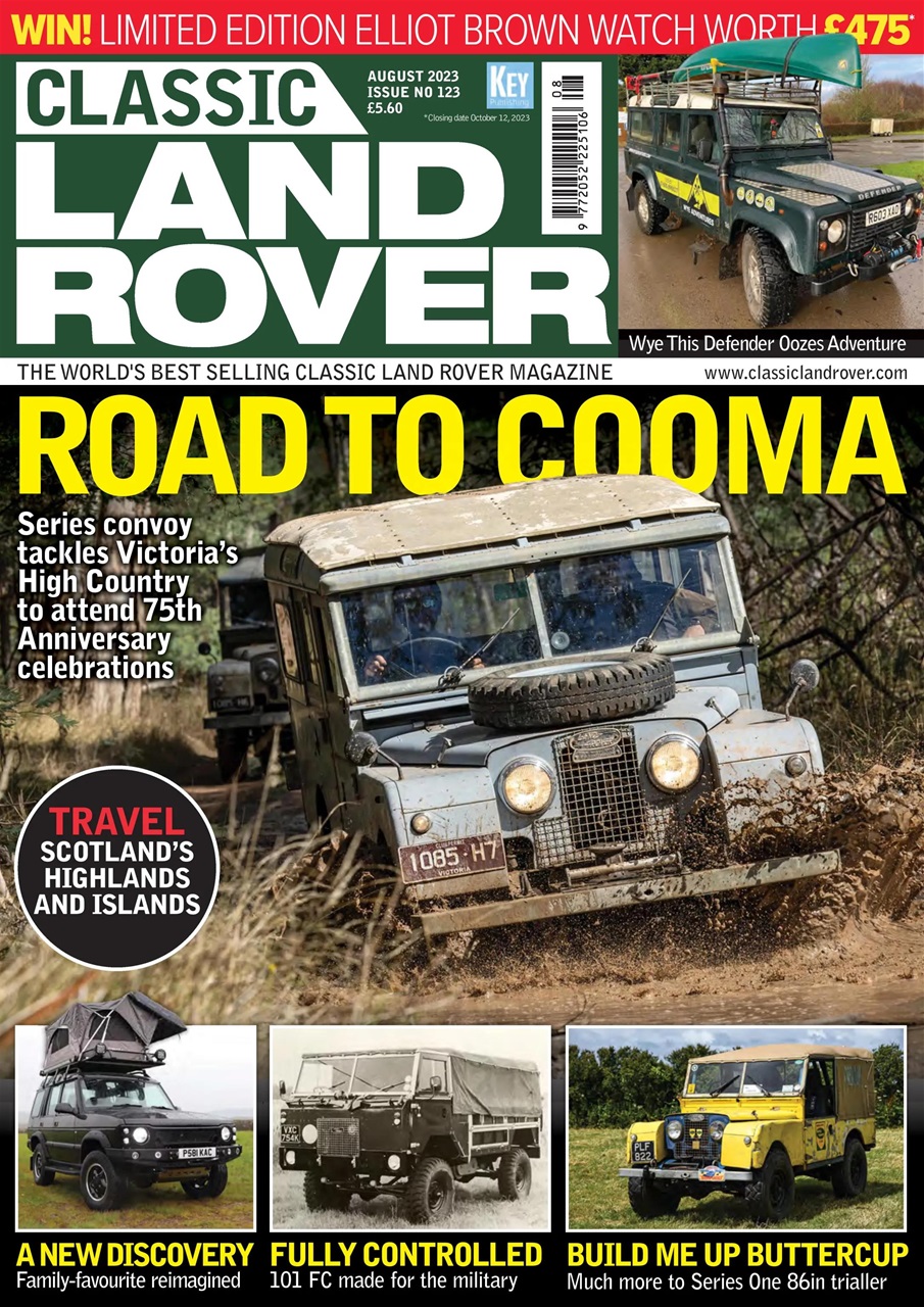 Classic Land Rover Magazine - August 2023 Back Issue