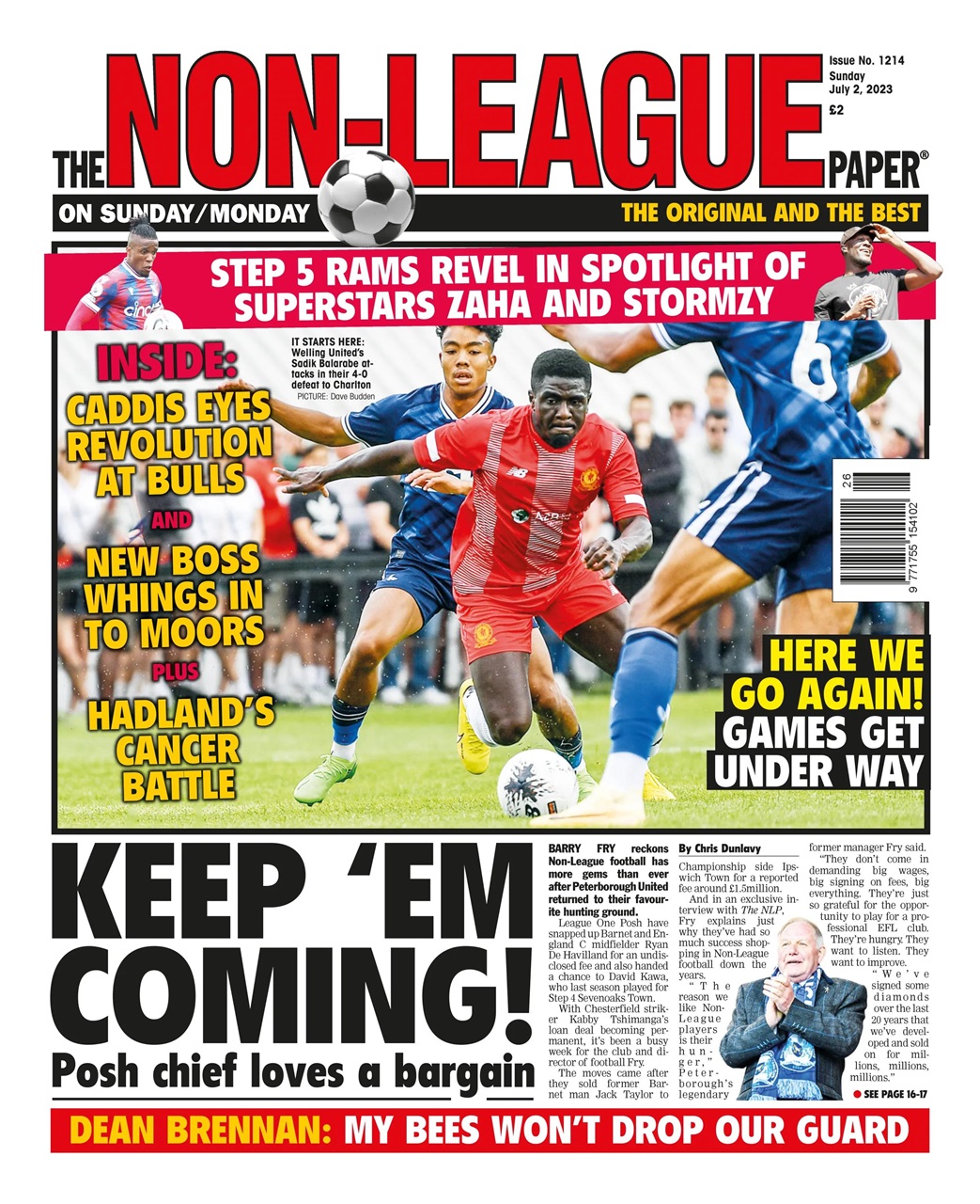 The Non-League Football Paper Magazine - 2-Jul-2023 Back Issue