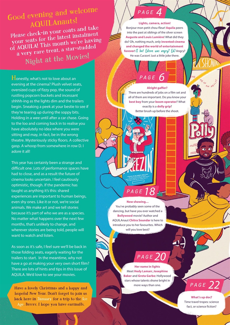 Aquila Magazine - Night at the Movies Back Issue