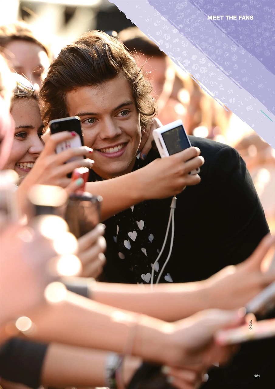 Music Magazine - The One Direction Fanbook 3rd Ed. Back Issue