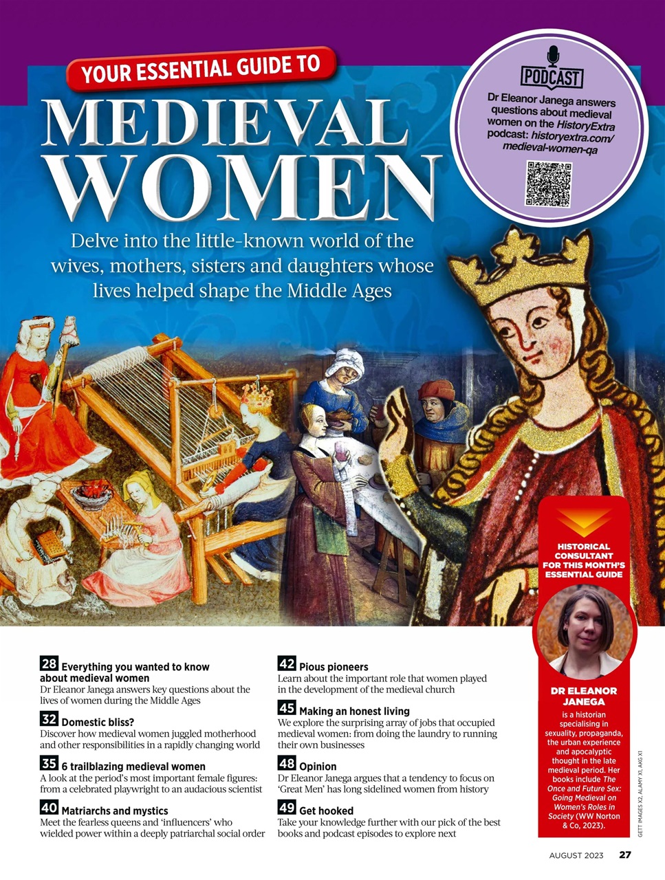 Bbc History Revealed Magazine August 2023 Back Issue
