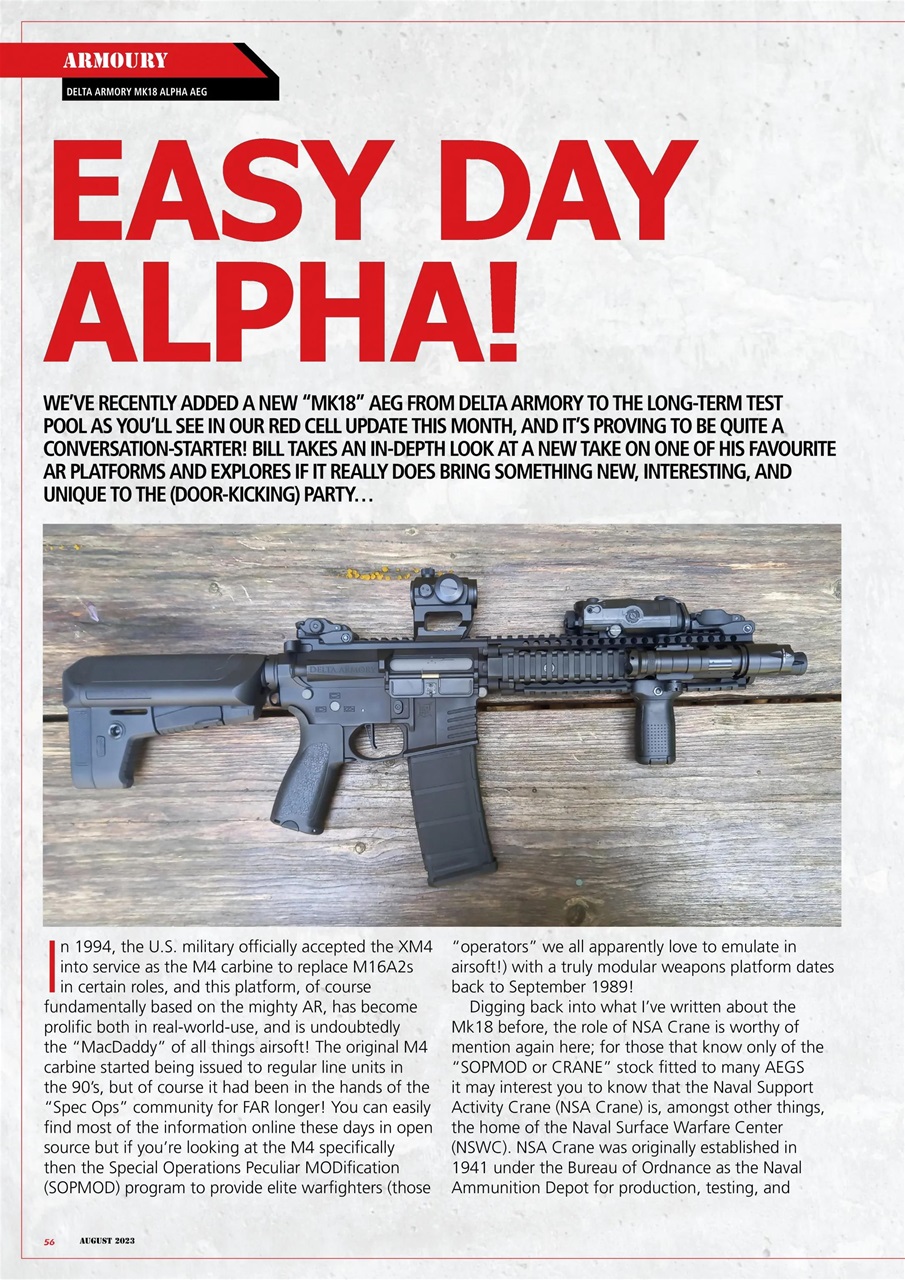 Airsoft Action Magazine - August 2023 Back Issue