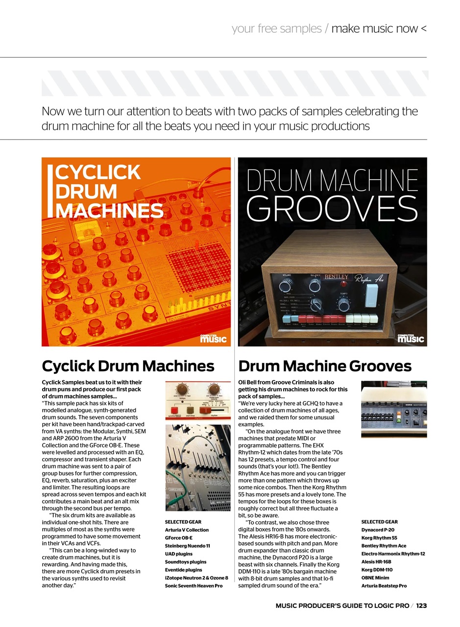 Music Magazine - Music Producer's Guide to Apple Logic First Edition ...