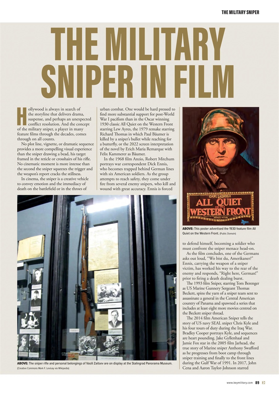 Britain at War Magazine - Military Sniper Special Issue