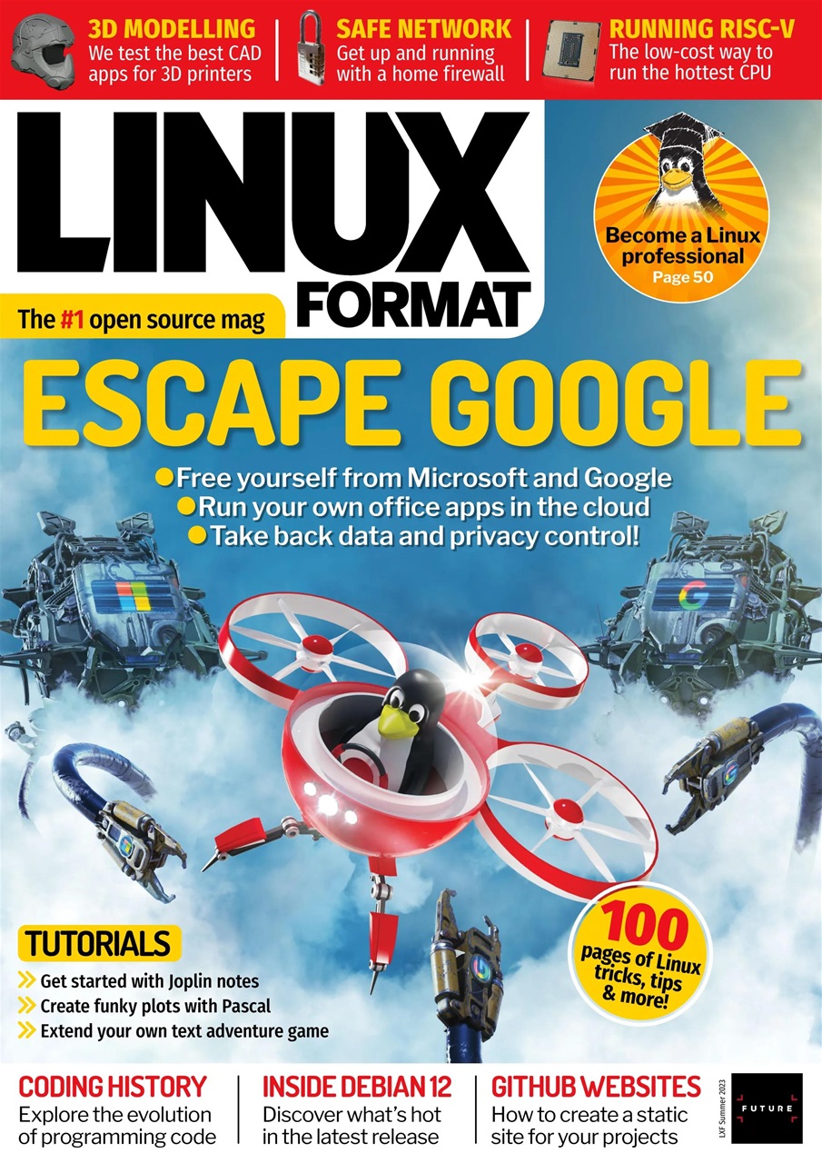 Linux Format Magazine - Summer 2023 Back Issue
