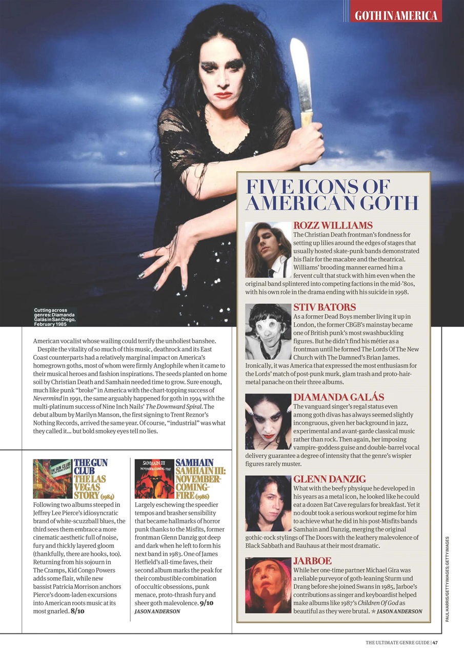 Uncut Magazine - Ultimate Genre Guide - Goth Special Issue