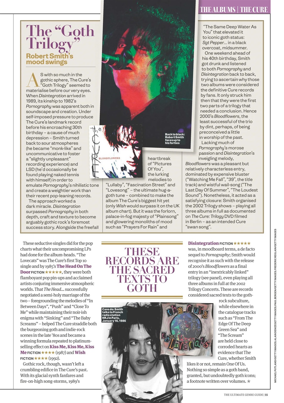 Uncut Magazine - Ultimate Genre Guide - Goth Special Issue