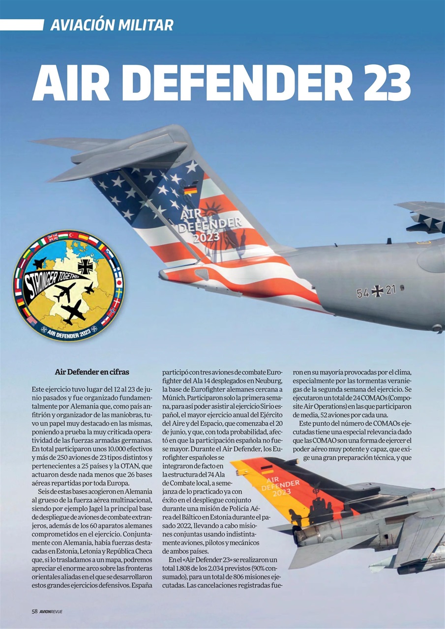 Avion Revue Internacional Magazine - Número 494 Back Issue