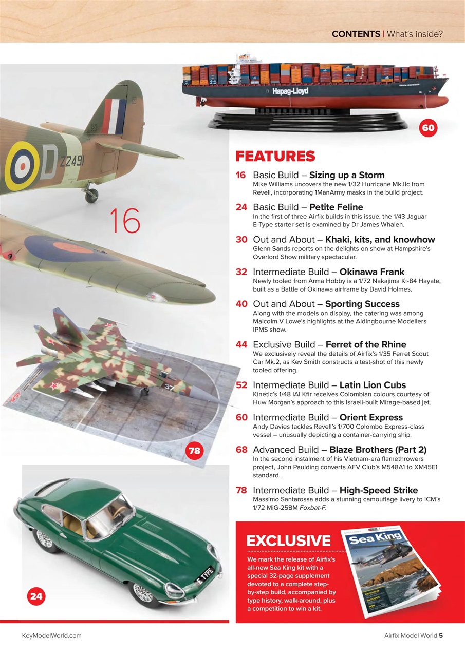 Airfix Model World Magazine - September 2023 Back Issue
