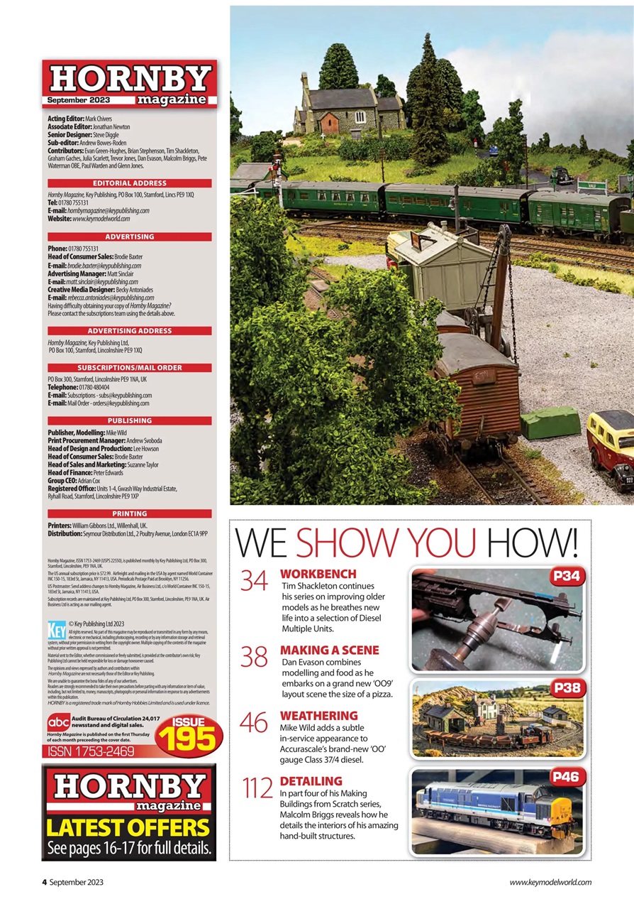 Hornby Magazine - September 2023 Back Issue