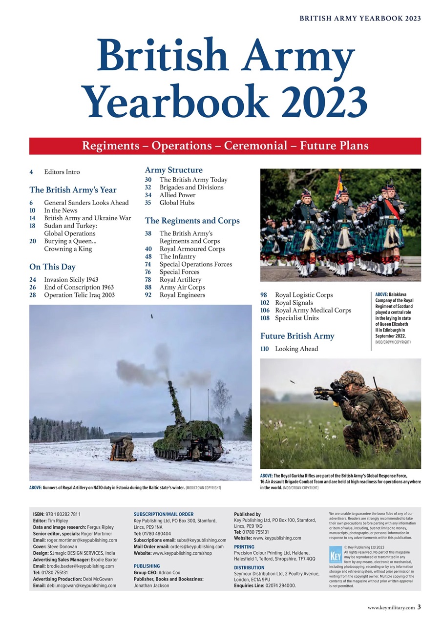 Britain at War Magazine - British Army Yearbook 2023 Special Issue