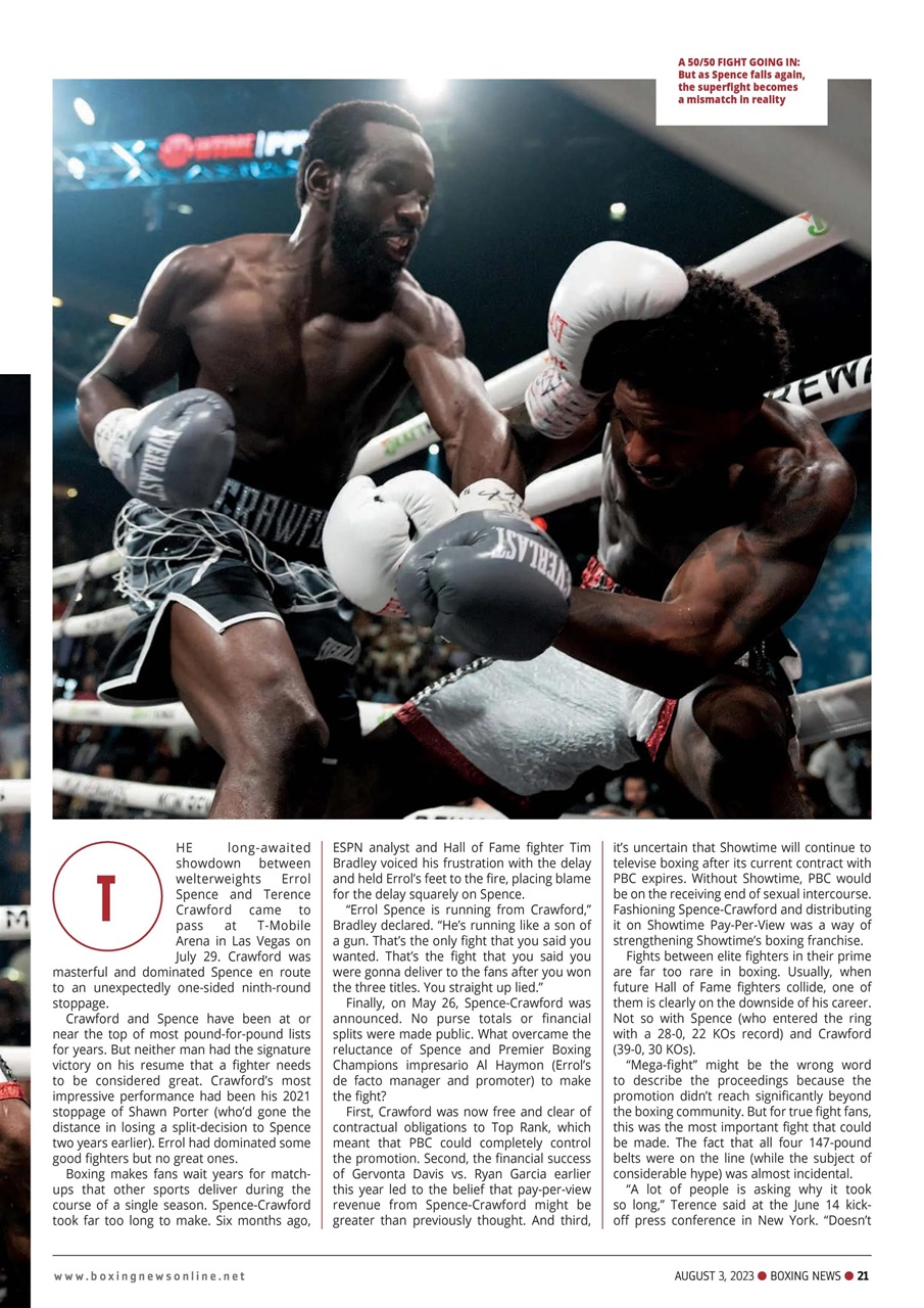Boxing News Magazine - 3-Aug 2023 Back Issue