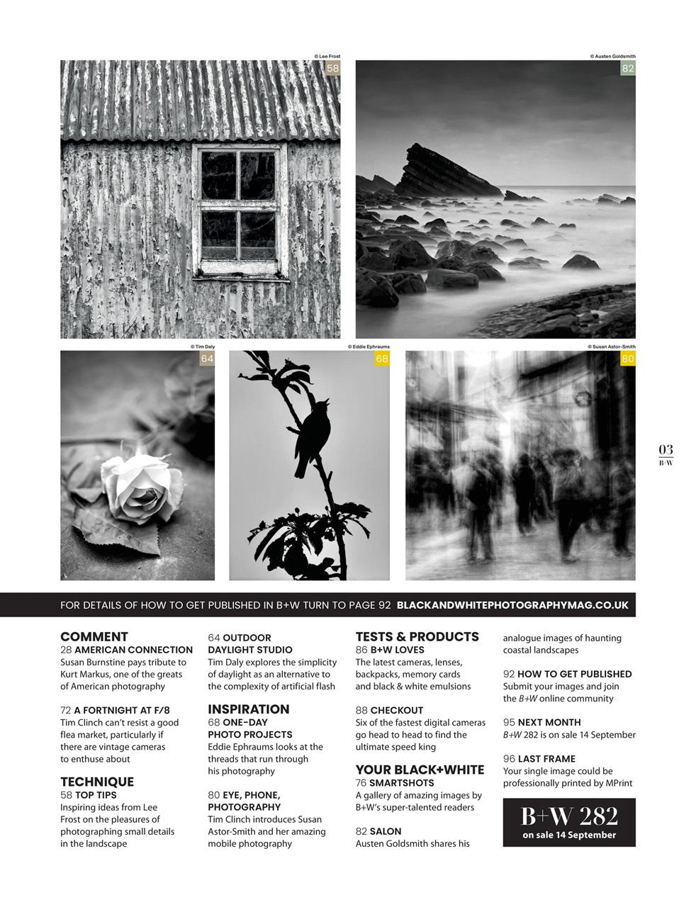 Black+White Photography Magazine - Issue 281 Back Issue