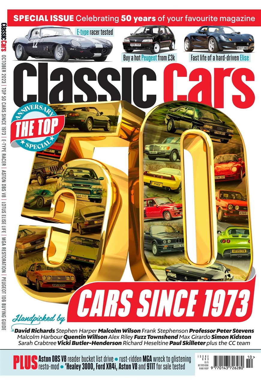 Classic Cars Magazine - Oct-23 Back Issue