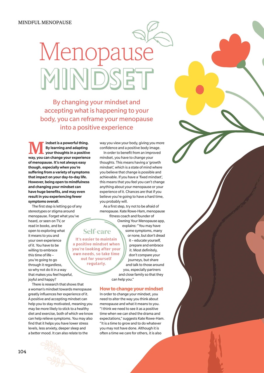 Lifestyle Bookazine - Mindful Menopause First Edition Back Issue