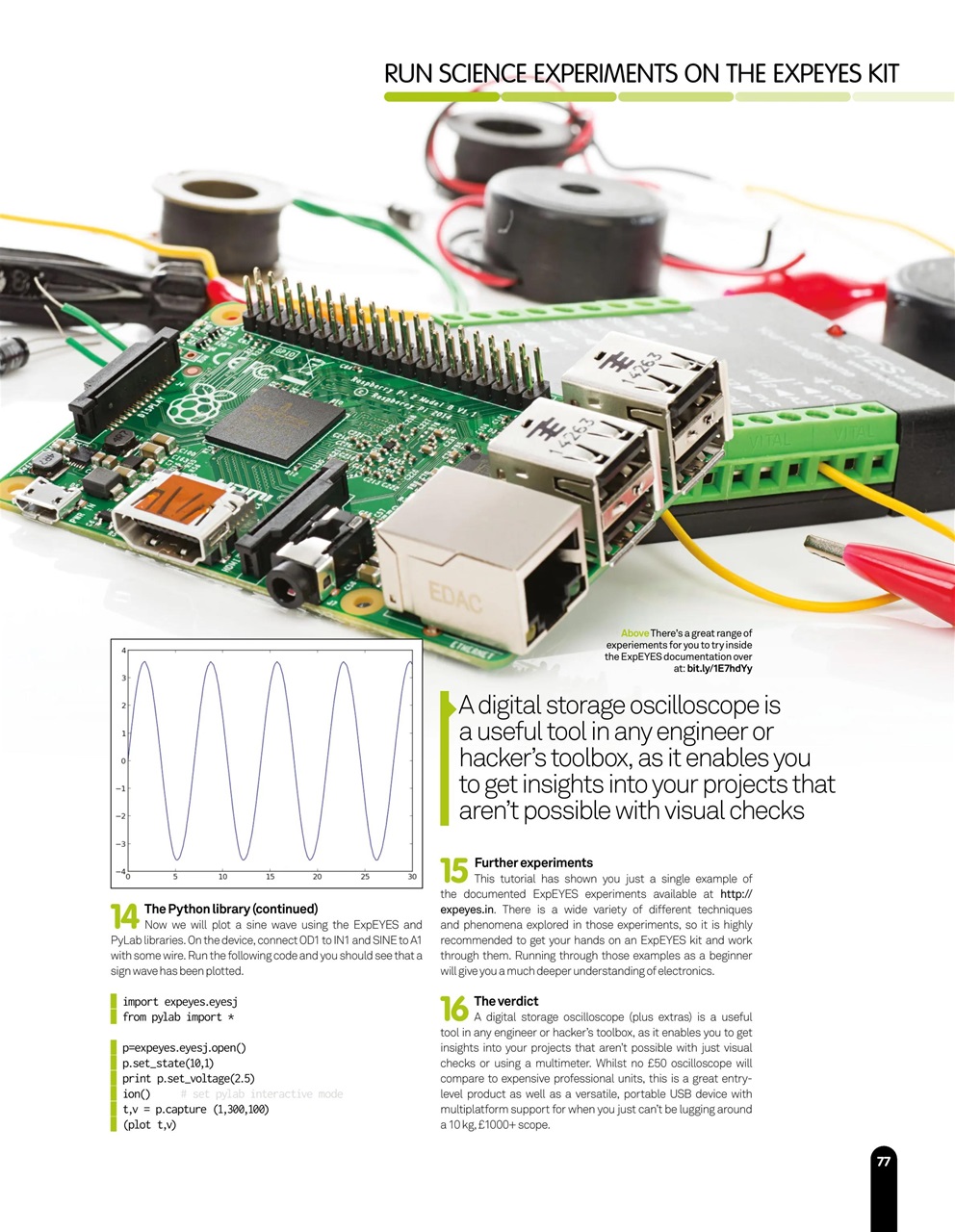 Technology Bookazine - Practical Raspberry Pi Projects Eighth Edition Back Issue
