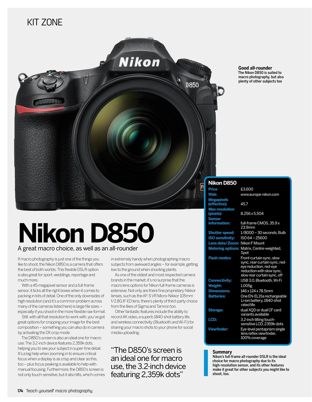 Photography Bookazine - Teach Yourself Macro Photography Fifth Edition Back Issue