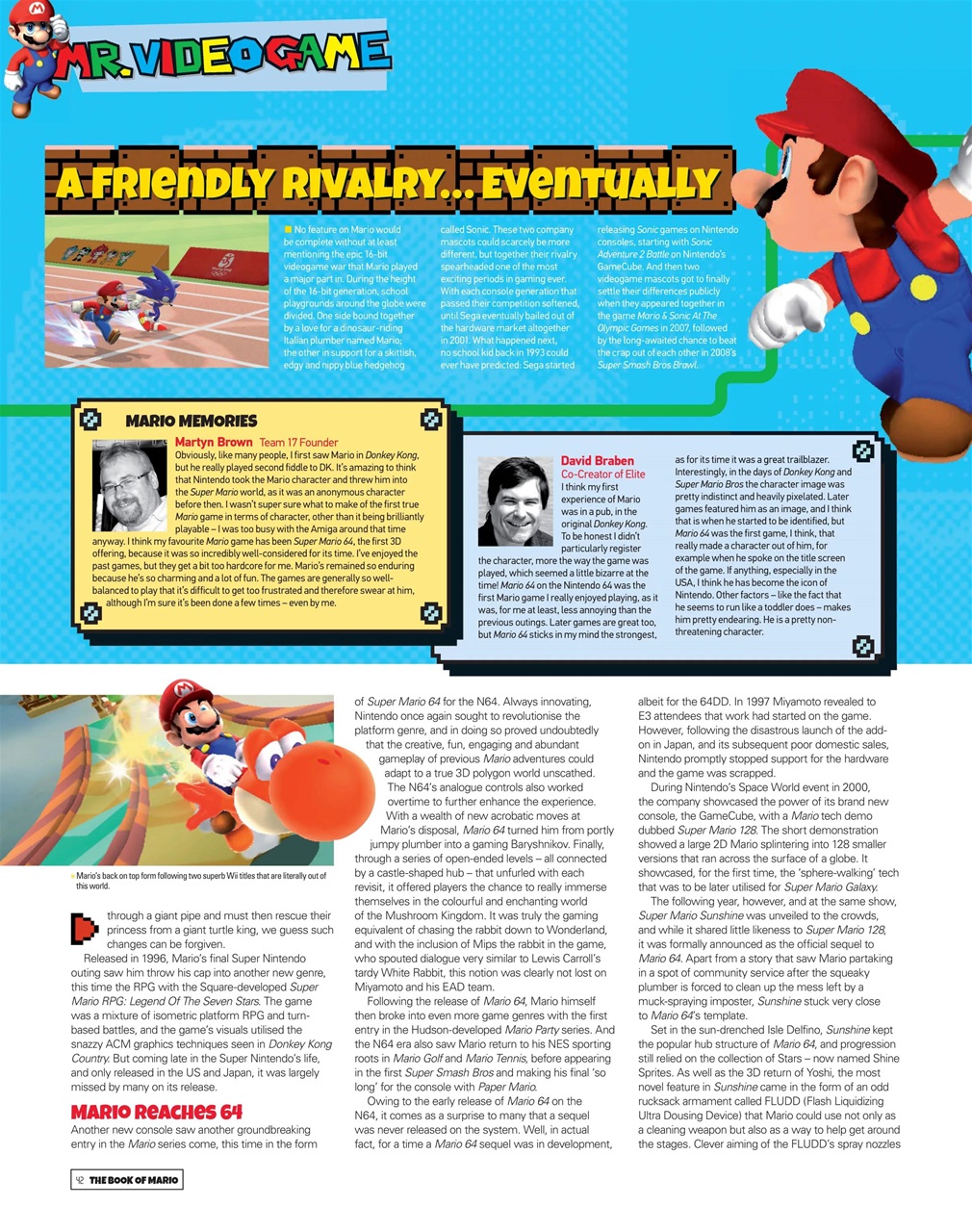 Gaming Bookazine - Retro Gamer Book of Mario Tenth Edition Back Issue